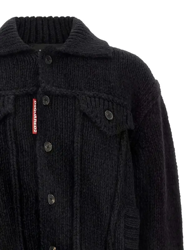 Dsquared2 Logo-patch Cardigan