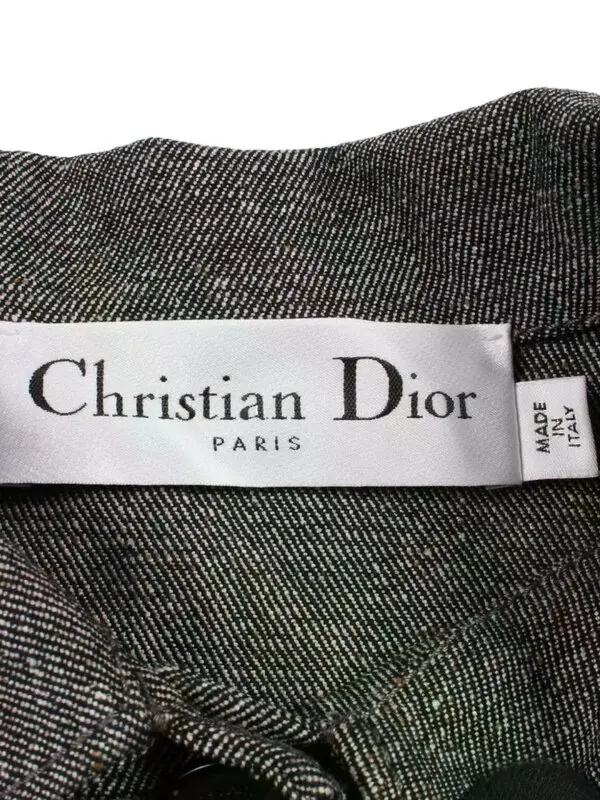Dior Bee-embroidered Sleeveless Shirt