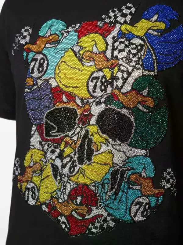 Philipp Plein Jersey T-shirt Plein Ducks Bling