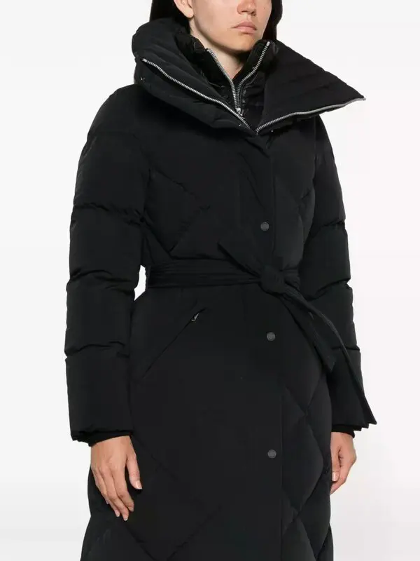 Mackage Laurella Quilted Belted Coat