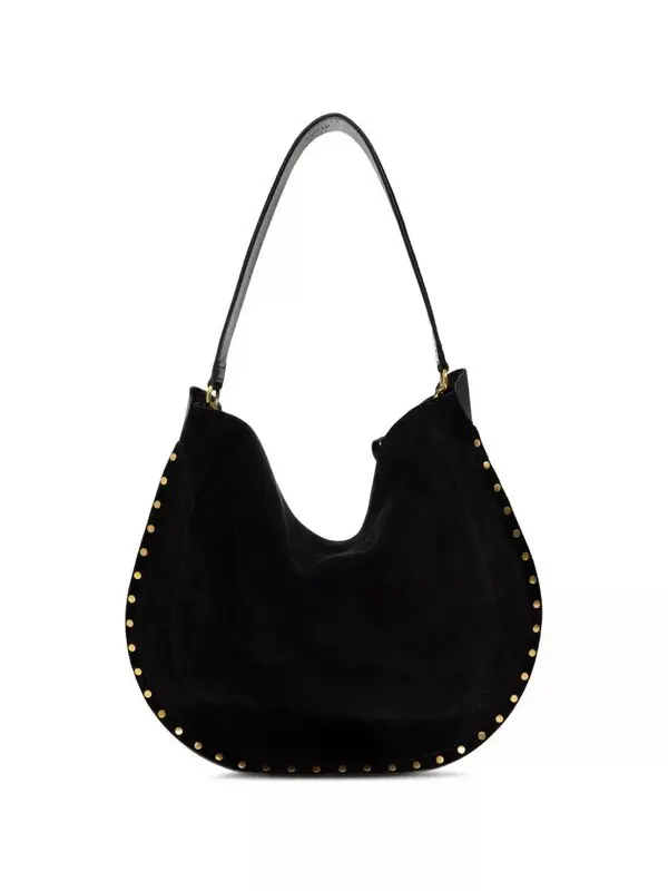 Isabel Marant Étoile Stud-embellished Suede Shoulder Bag