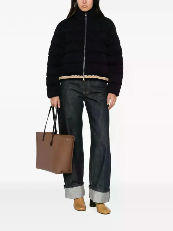 Moncler Knitted Padded Jacket