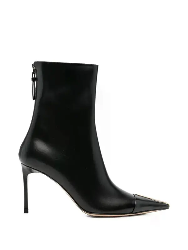 TOM FORD Metal-tip Pointed-toe Ankle Boots