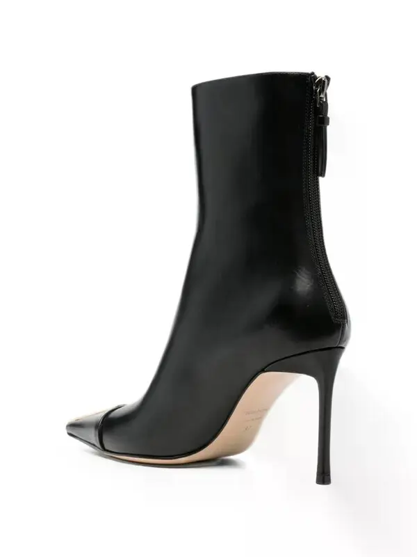 TOM FORD Metal-tip Pointed-toe Ankle Boots