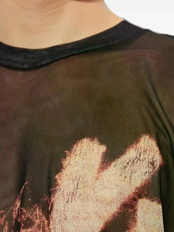 44 LABEL GROUP Graphic-print Long-sleeve T-shirt