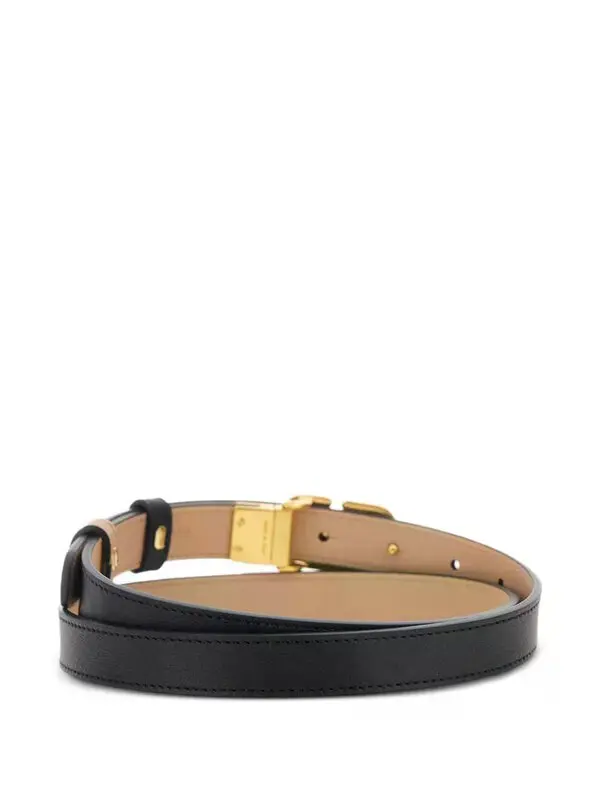 Valentino Garavani Vlogo Signature Leather Belt