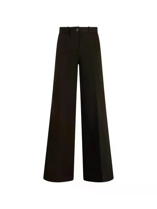 NINE:INTHE:MORNING Wide-leg Tailored Trousers - Black
