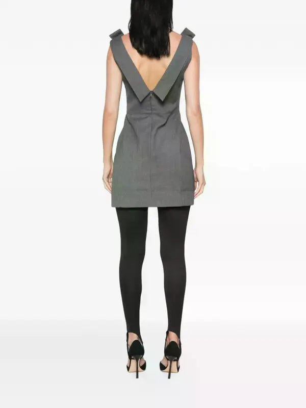 SHUSHU/TONG Bow-strap Mini Dress