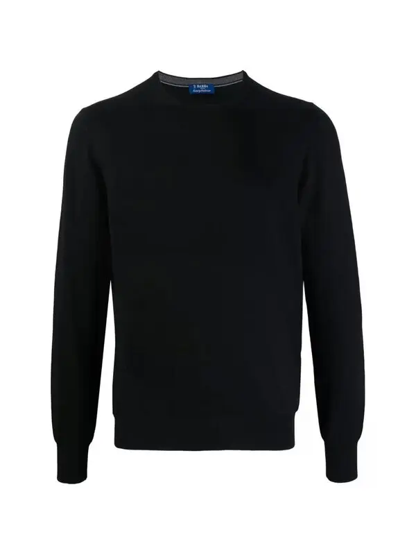 BARBA NAPOLI Crew-neck Long-sleeve Sweater