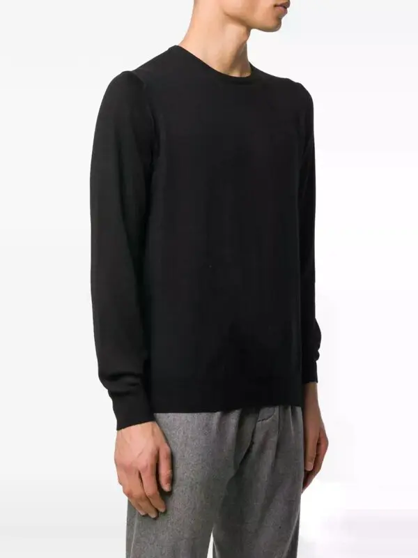BARBA NAPOLI Crew-neck Long-sleeve Sweater