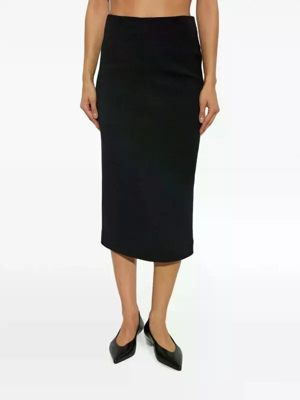 Max Mara Lesena Pencil Skirt - Black