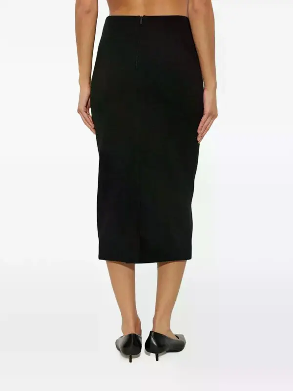 Max Mara Lesena Pencil Skirt - Black