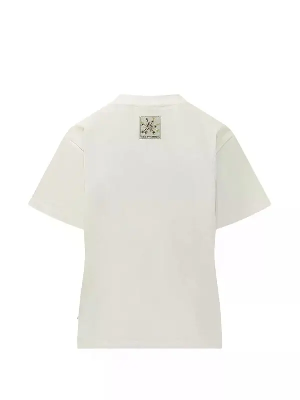 DES_PHEMMES Crystal-embellished T-shirt