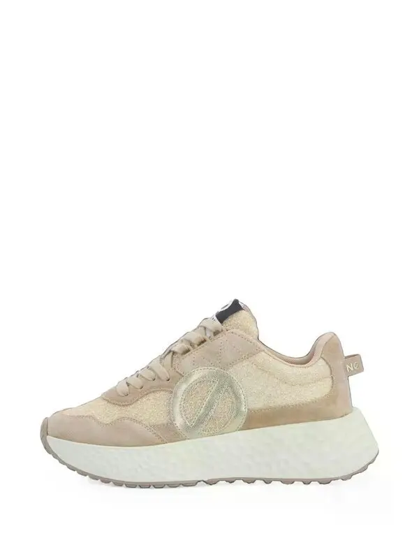 NO NAME Carter Jogger Glitter-effect Sneakers - Neutrals