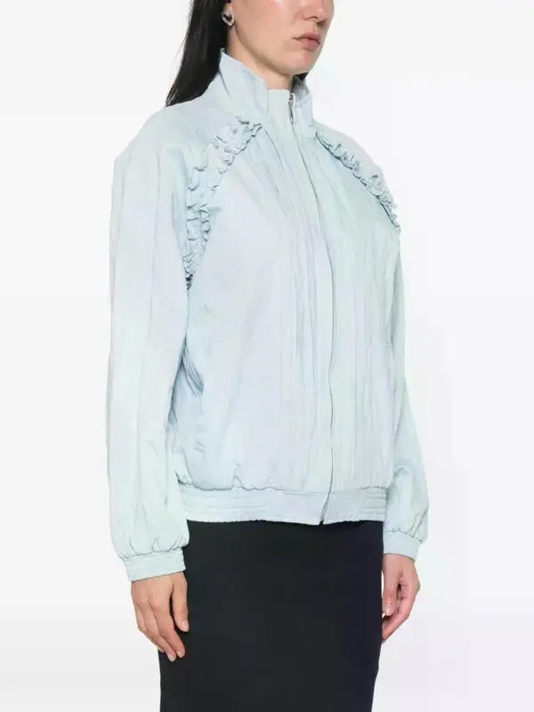 SHUSHU/TONG Ruffled Crinkle-effect Jacket