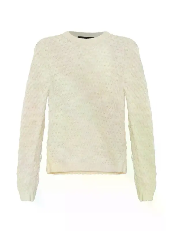 Fabiana Filippi Sequin-embellished Open-knit Sweater