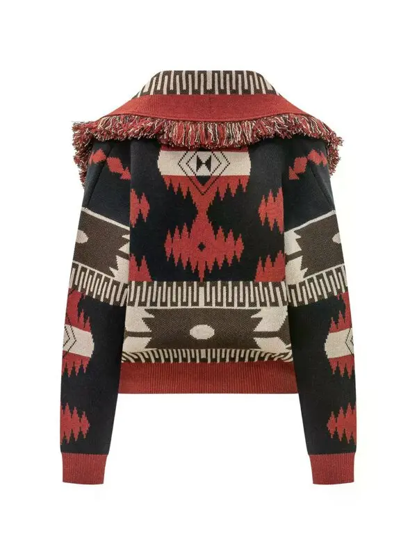 Alanui Icon Fringe-trim Cardigan