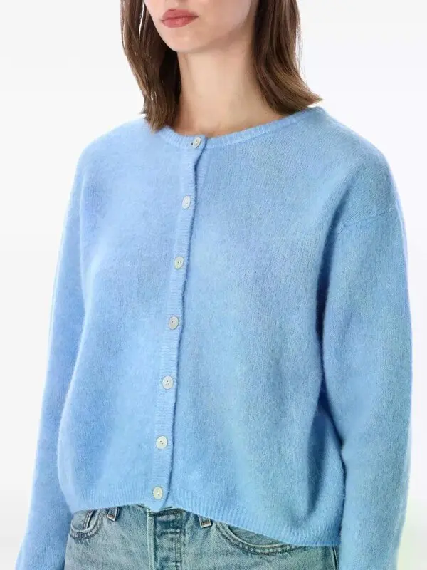 American Vintage Vitow Button-up Cardigan - Blue