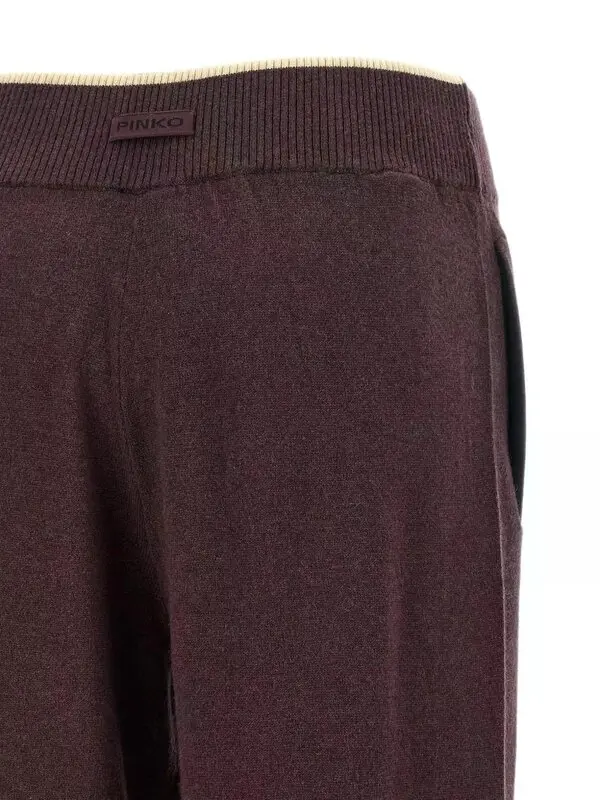 Pinko Logo-patch Trousers
