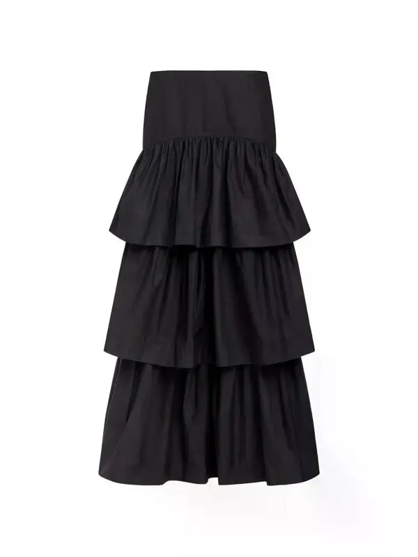 MARIE OLIVER Baylor Tiered Maxi Skirt