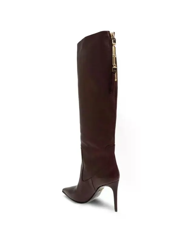 Dsquared2 Leather Heeled Boots