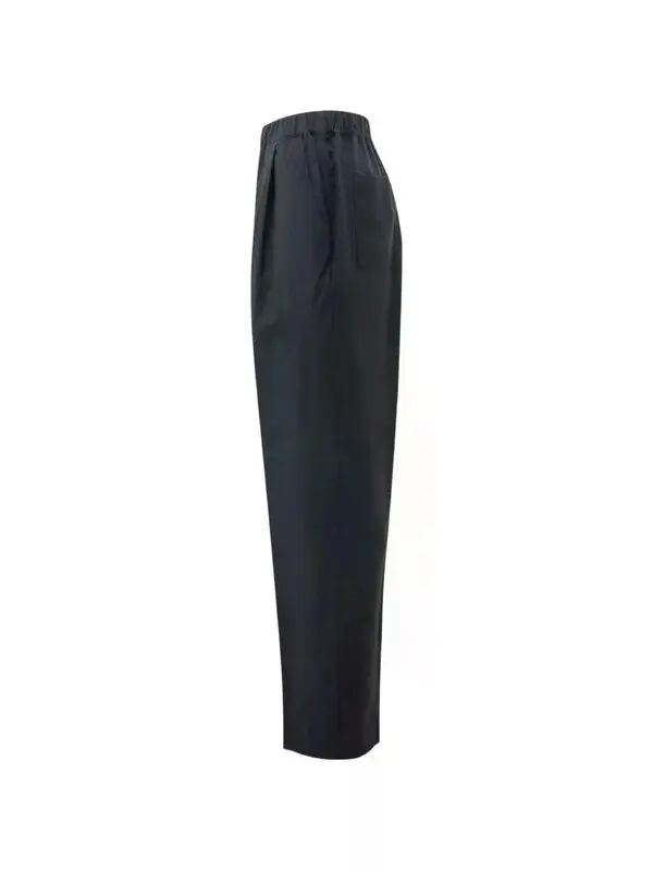 LANEUS Pleated Tapered Trousers