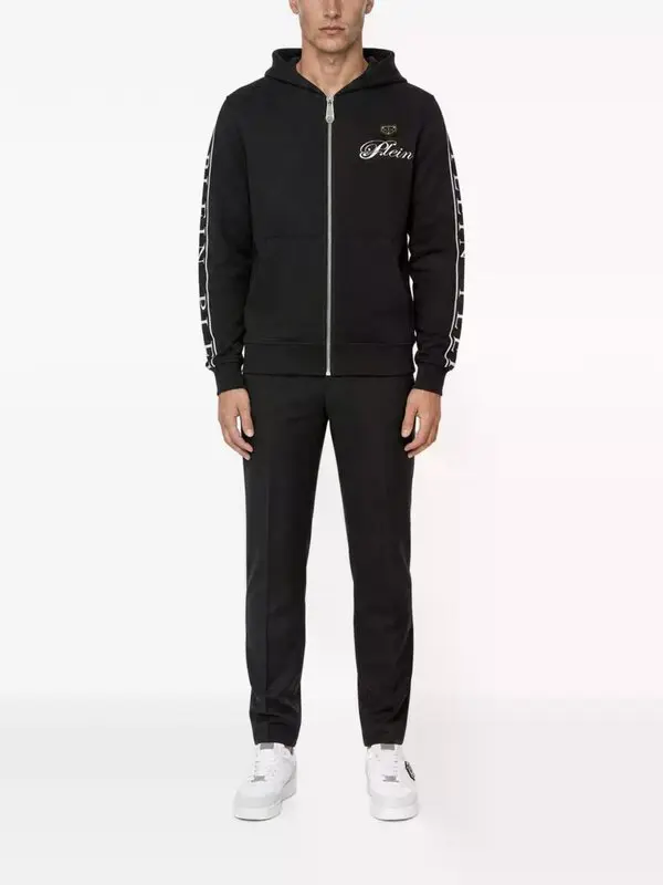 Philipp Plein Hoodie Zip-up Teddy Stones
