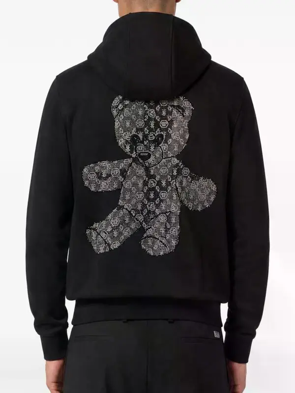 Philipp Plein Hoodie Zip-up Teddy Stones