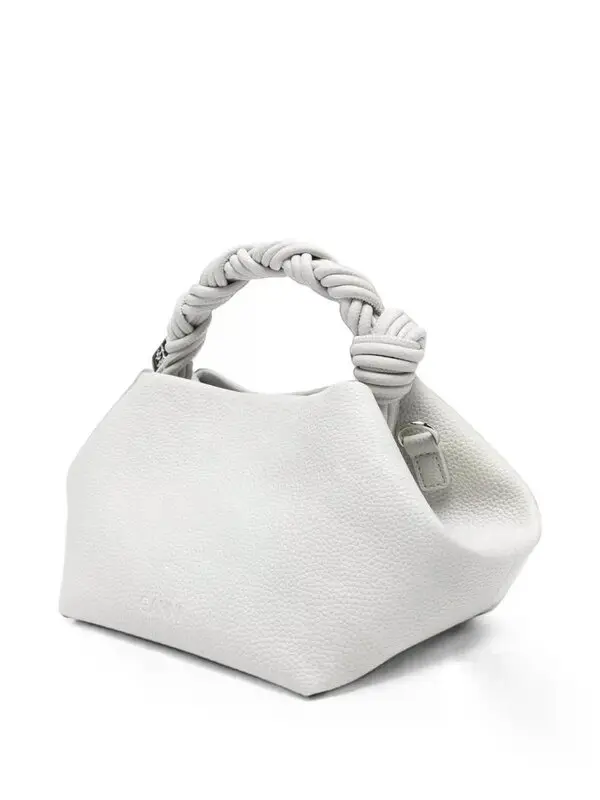 GANNI Bou Small Grain Top Handle Bag