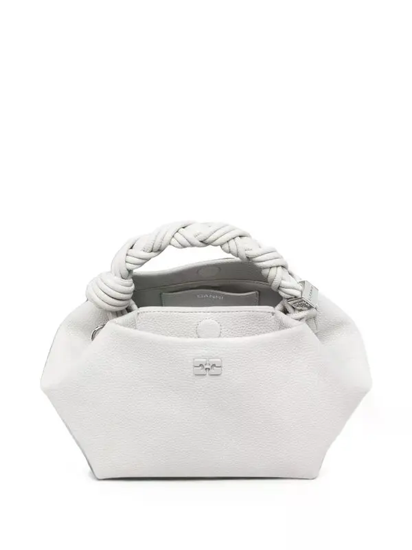 GANNI Bou Small Grain Top Handle Bag