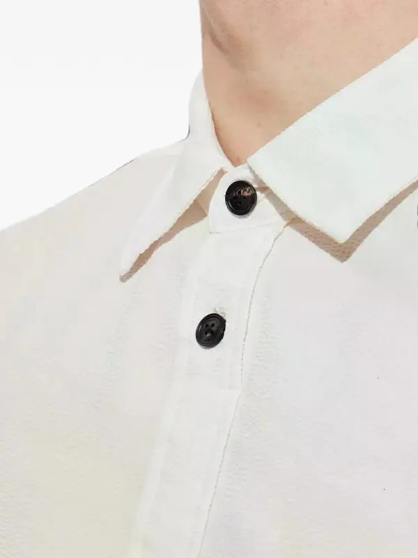 Emporio Armani Logo-patch Short-sleeve Shirt