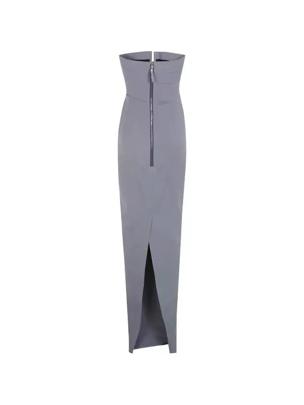 Rick Owens Cut-out Strapless Column Dress
