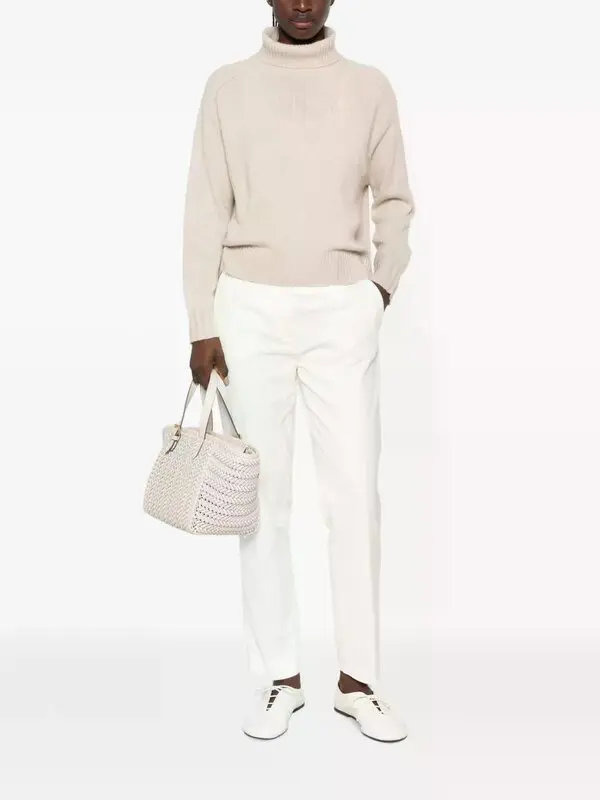 Aspesi Velvet Trousers - White
