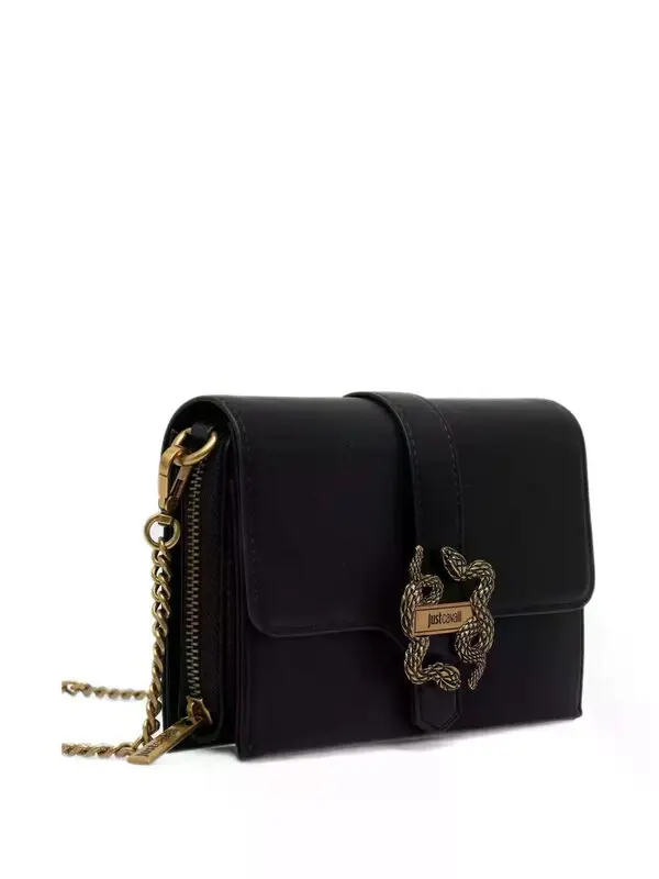 Just Cavalli Snake-plaque Mini Bag