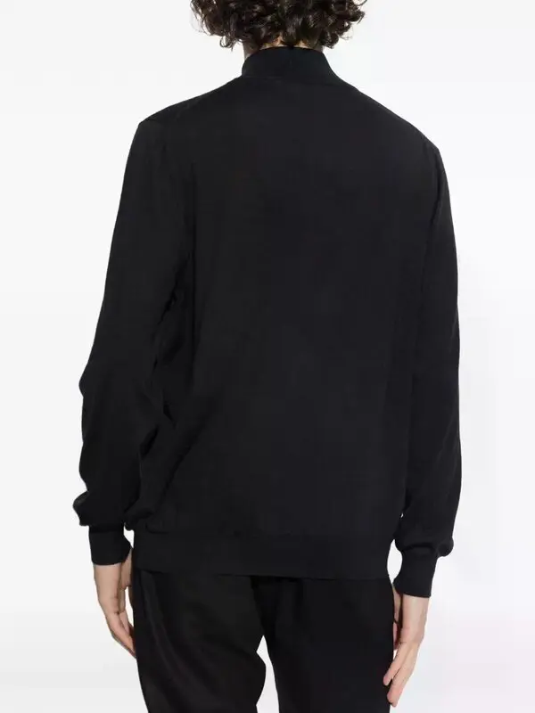 Kiton Half-zip Turtleneck Sweater