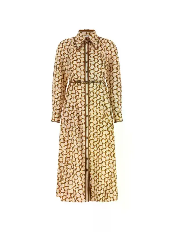 Zimmermann Panelled Mini Dress - Neutrals