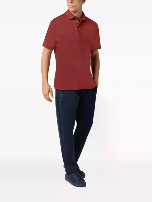 Paul & Shark X-soft Interlock-cotton Polo Shirt - Red