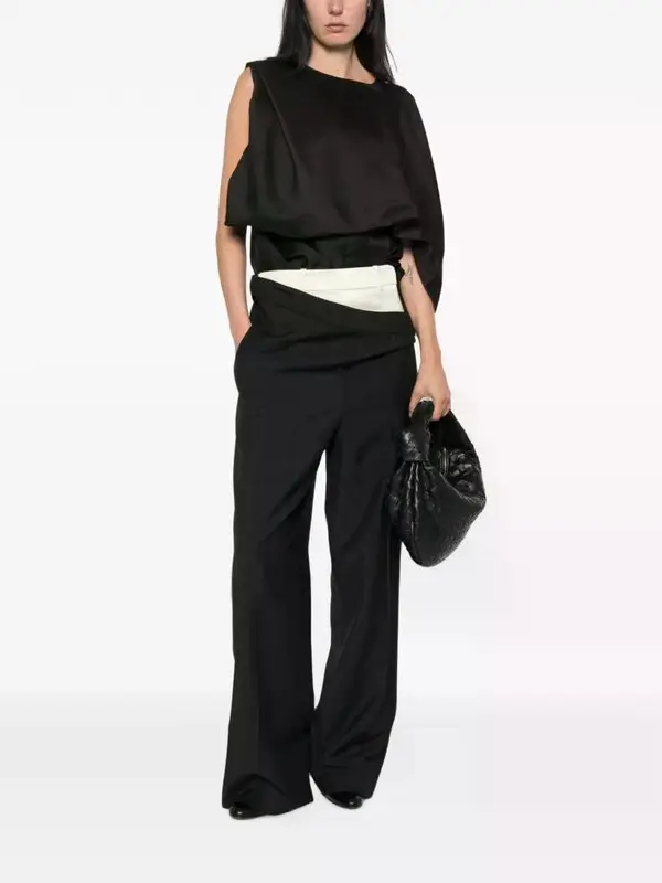RÓHE Double-waistband Wide-leg Trousers