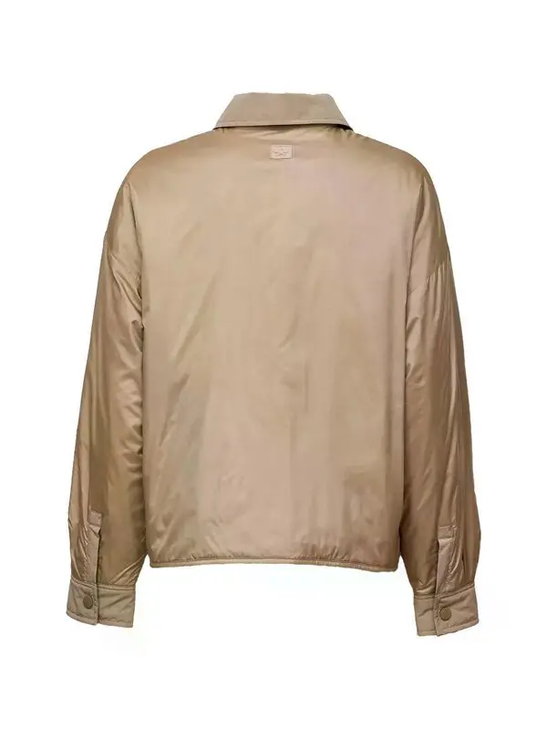 Max Mara Reversible Water-repellent Canvas Padded Jacket Sand