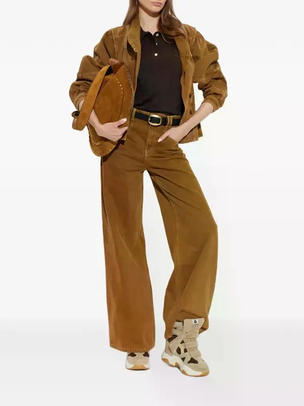 Isabel Marant Étoile Lemony Wide-leg Jeans