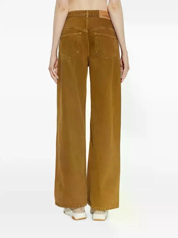 Isabel Marant Étoile Lemony Wide-leg Jeans