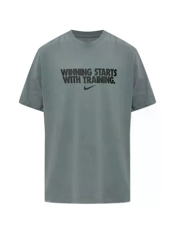 Nike Slogan-print Short-sleeves T-shirt