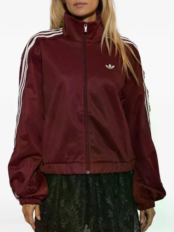 Adidas Lace Oversized Archive Track Top - Red