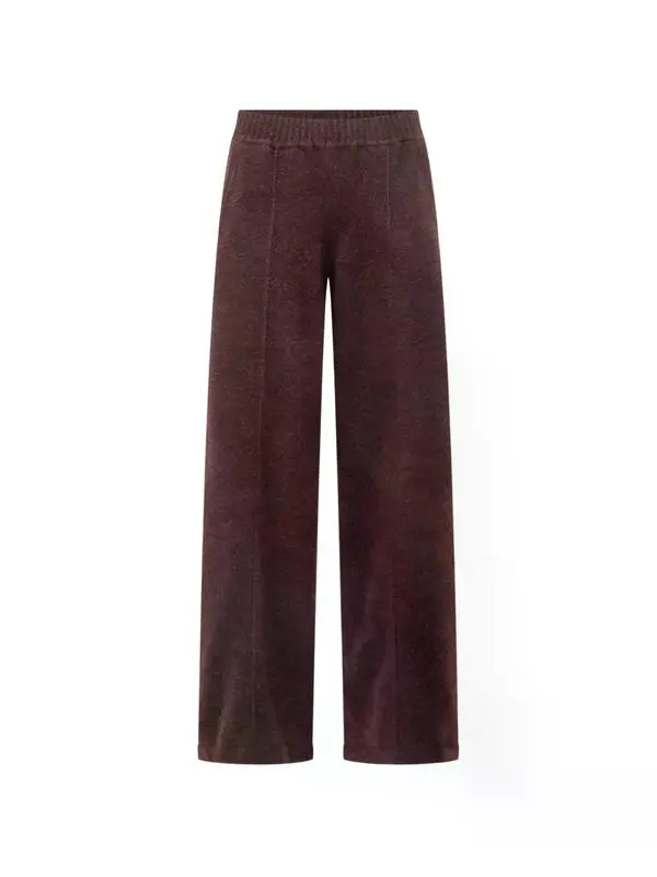 LANEUS Knitted Wide-leg Trousers