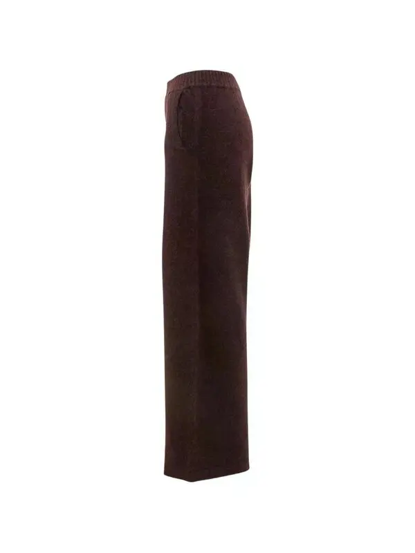 LANEUS Knitted Wide-leg Trousers