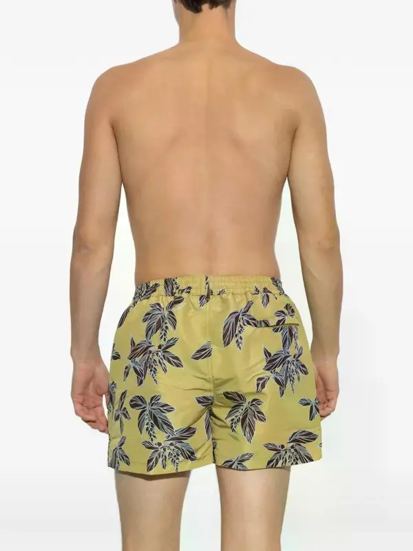 Paul Smith Floral-print Drawstring Swim Shorts
