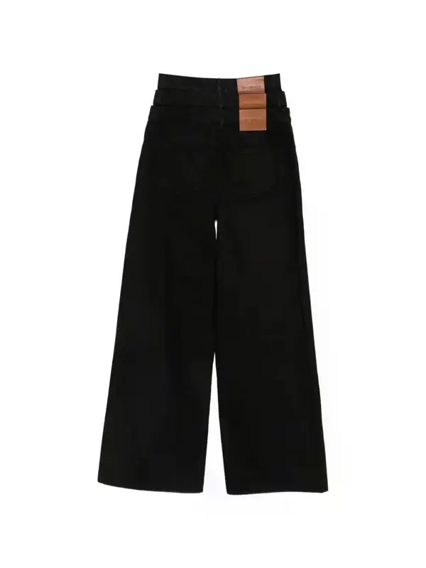 Viktor & Rolf Triple-layer Button-fastening Jeans