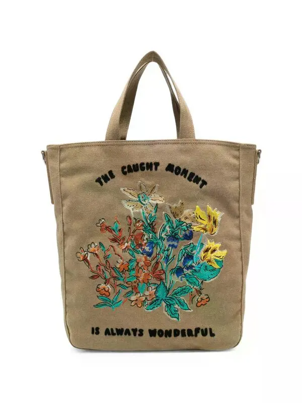 Paul Smith Embroidered Canvas Tote Bag