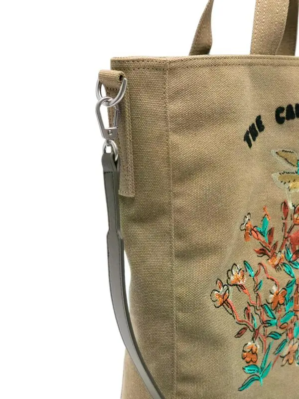 Paul Smith Embroidered Canvas Tote Bag