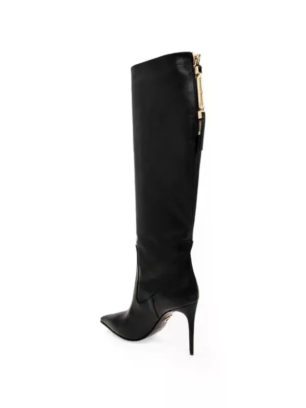 Dsquared2 Pointed-toe Zip-fastening Knee-high Boots